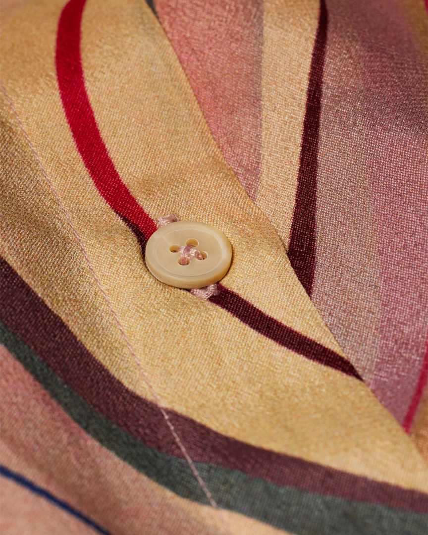 Women's Silk-Blend 'Swirl' Print Shirt