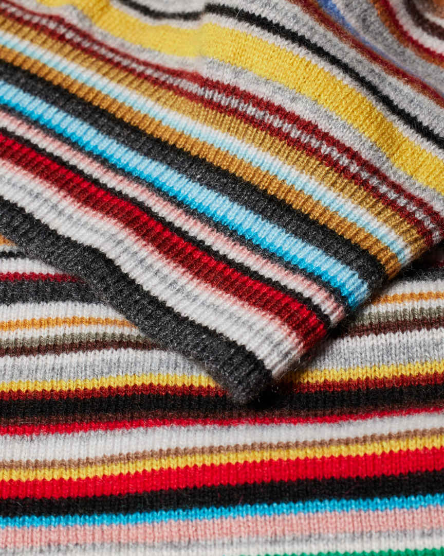 Women's 'Signature Stripe' Cashmere Sweater