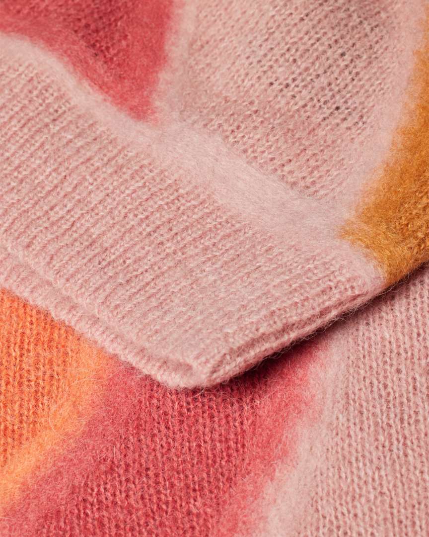 Women's 'Swirl' Alpaca & Wool-Blend Knitted Sweater