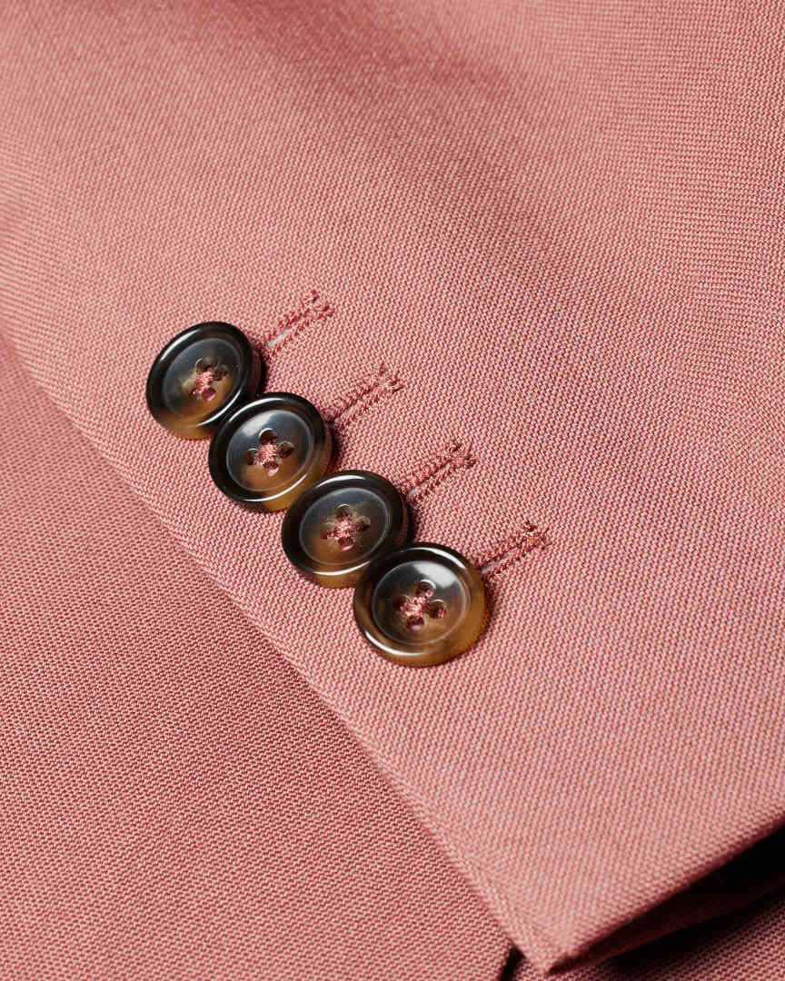 Women's Dusty Rose Wool Blazer