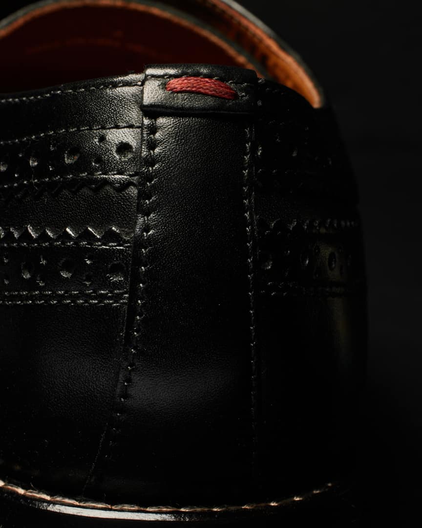 Men's Black Leather 'Collins' Shoes