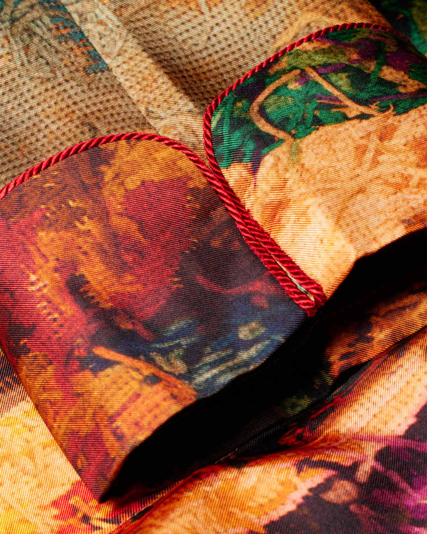 Daniel Hanson For Paul Smith - Tapestry Print Silk Dressing Gown