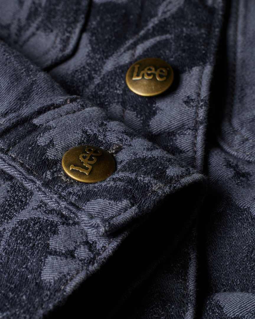 Men's Paul Smith + Lee® Jacquard Collarless Chore Coat