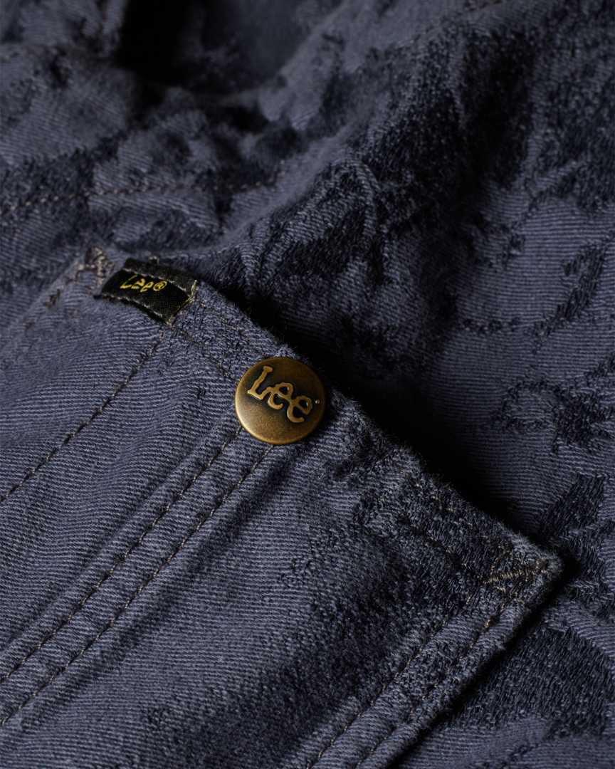 Men's Paul Smith + Lee® Jacquard Collarless Chore Coat