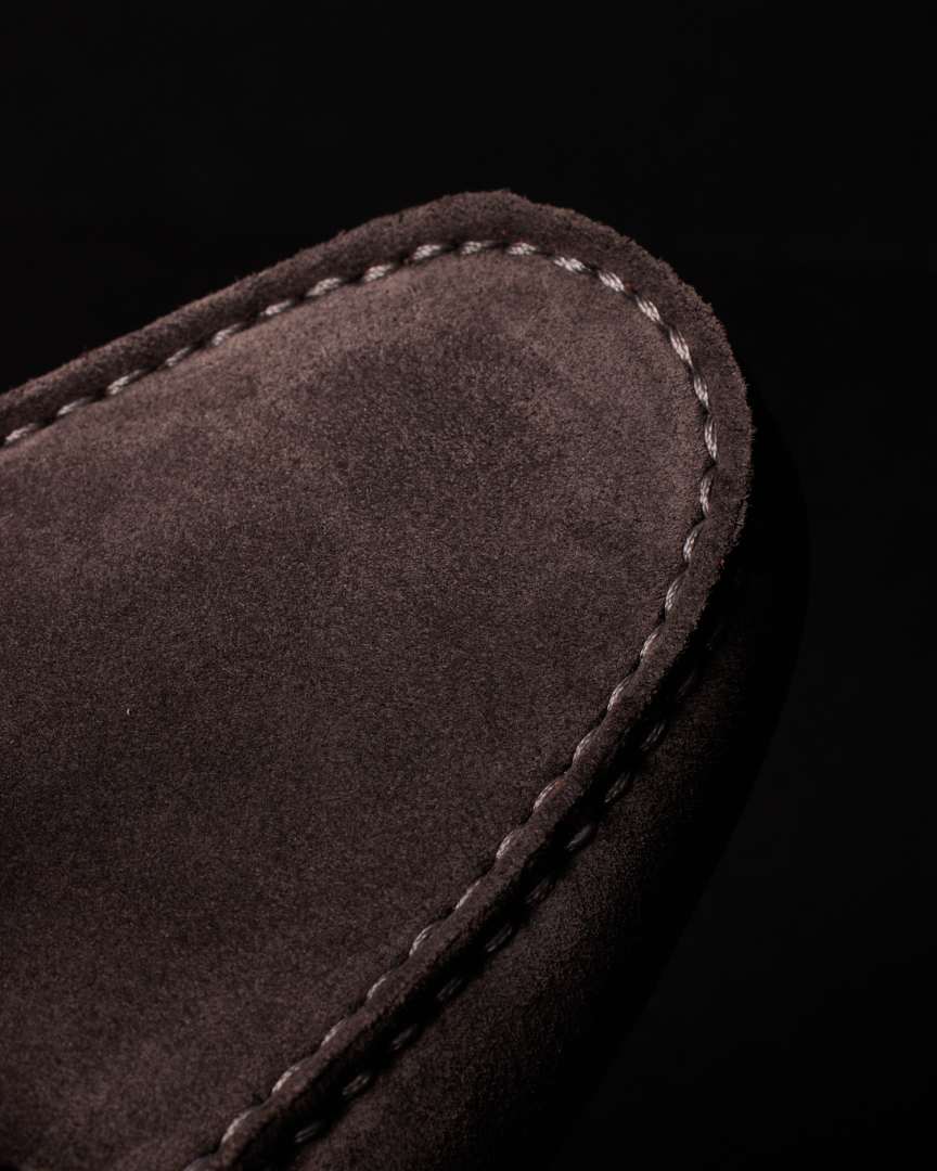 Men's Dark Grey 'Springfield' Driving Loafers